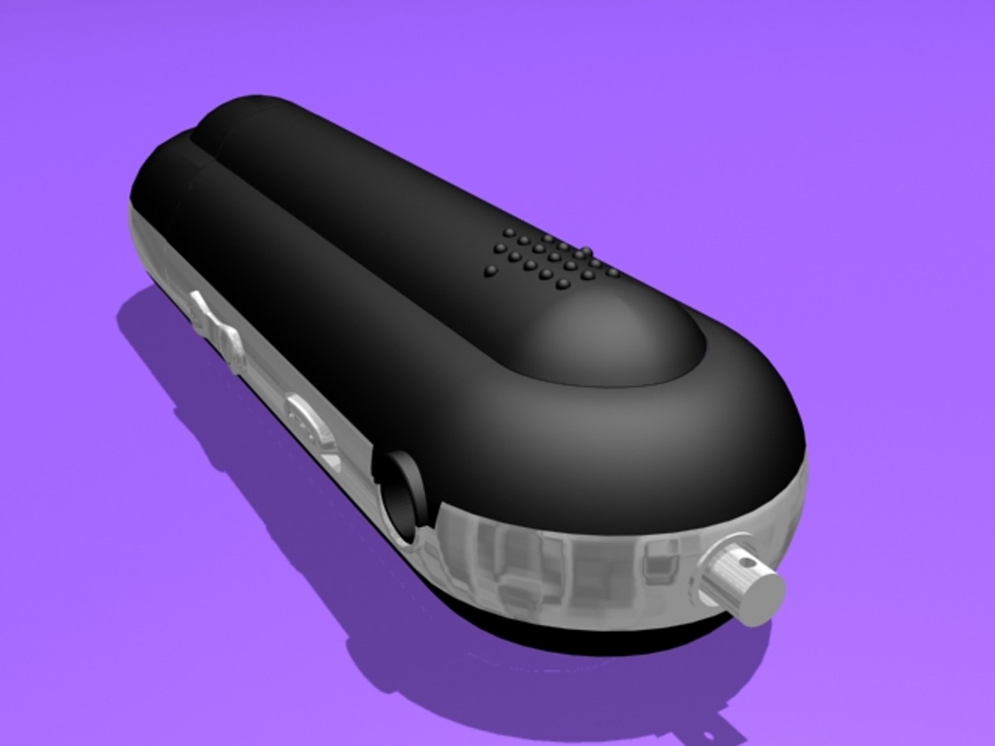 usb player 3d model
