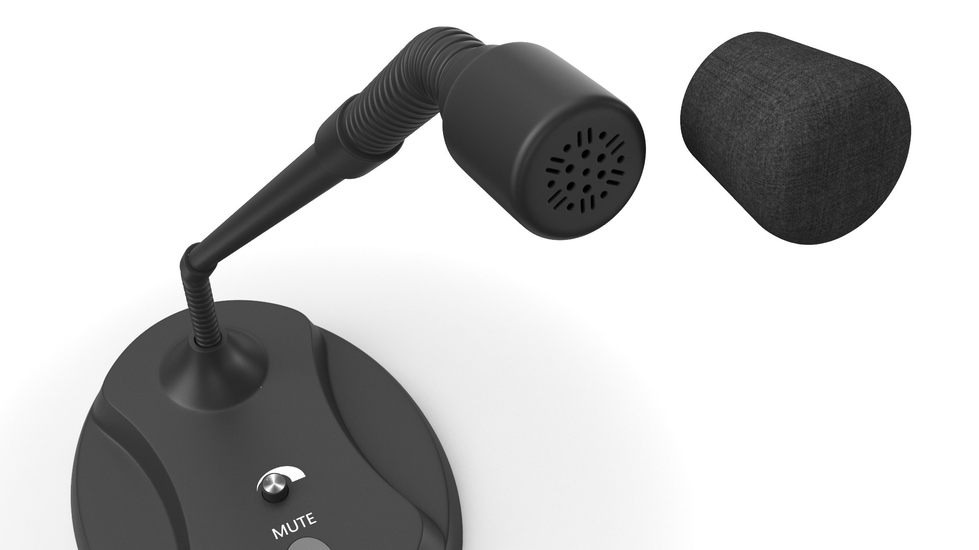 3D Real Microphone Mic Model - TurboSquid 1642375