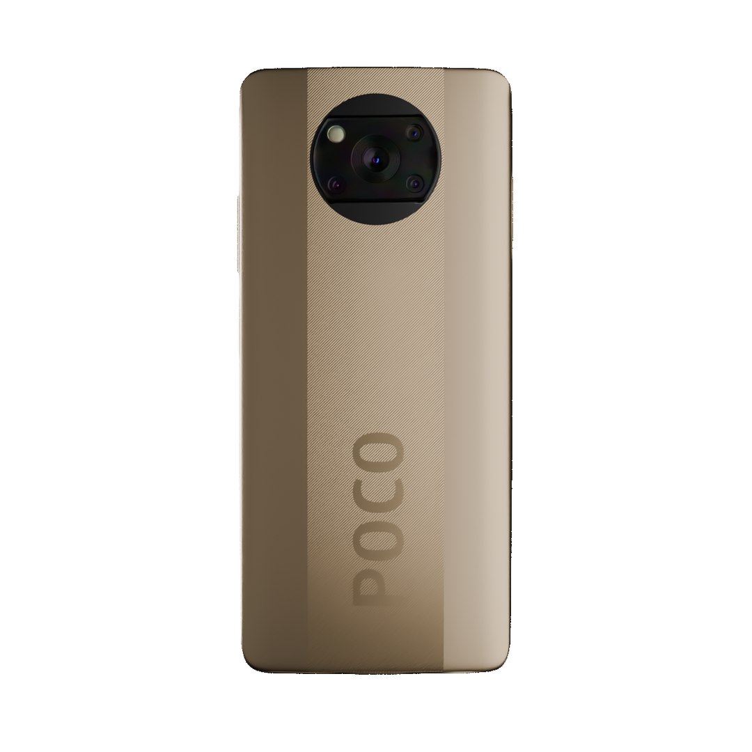 3D Poco X3 Pro 3D Model Model - TurboSquid 2425736