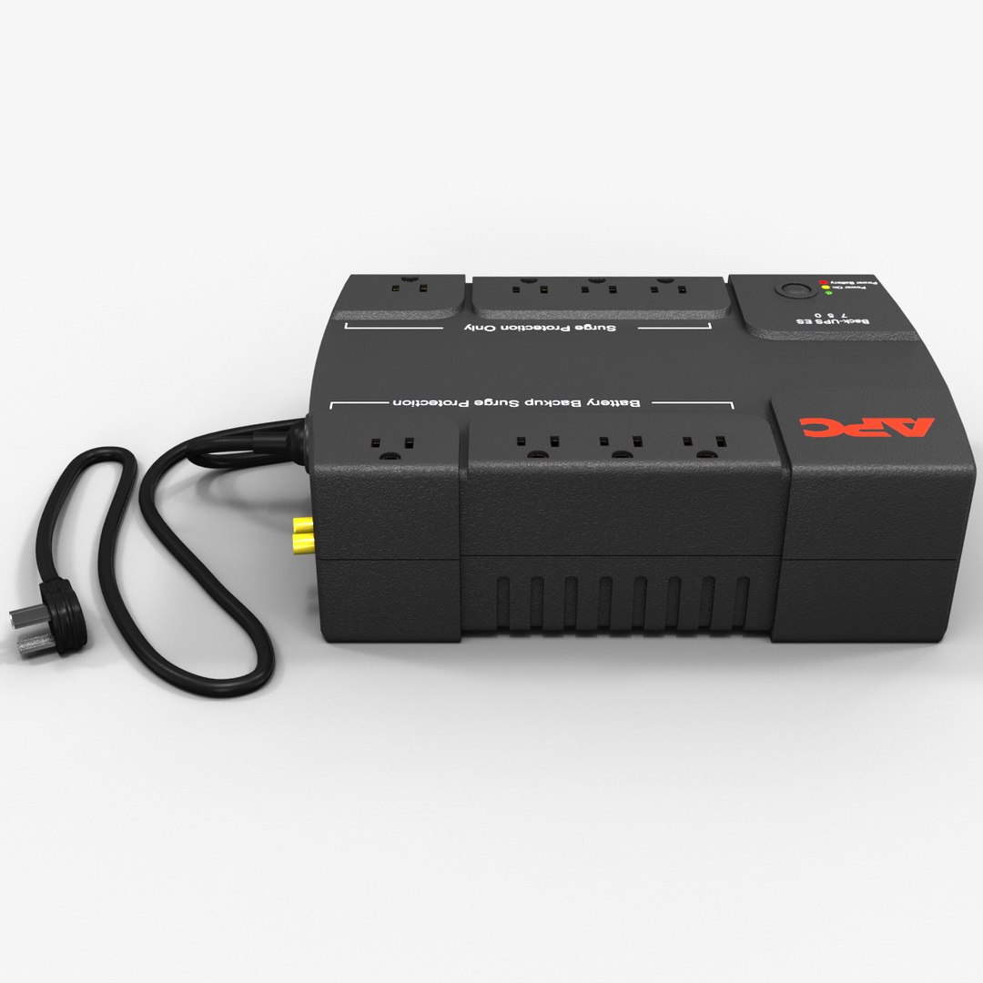ups apc be550g 3d model