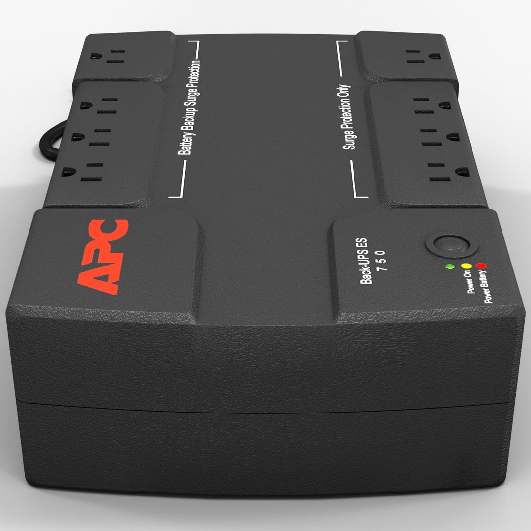 ups apc be550g 3d model