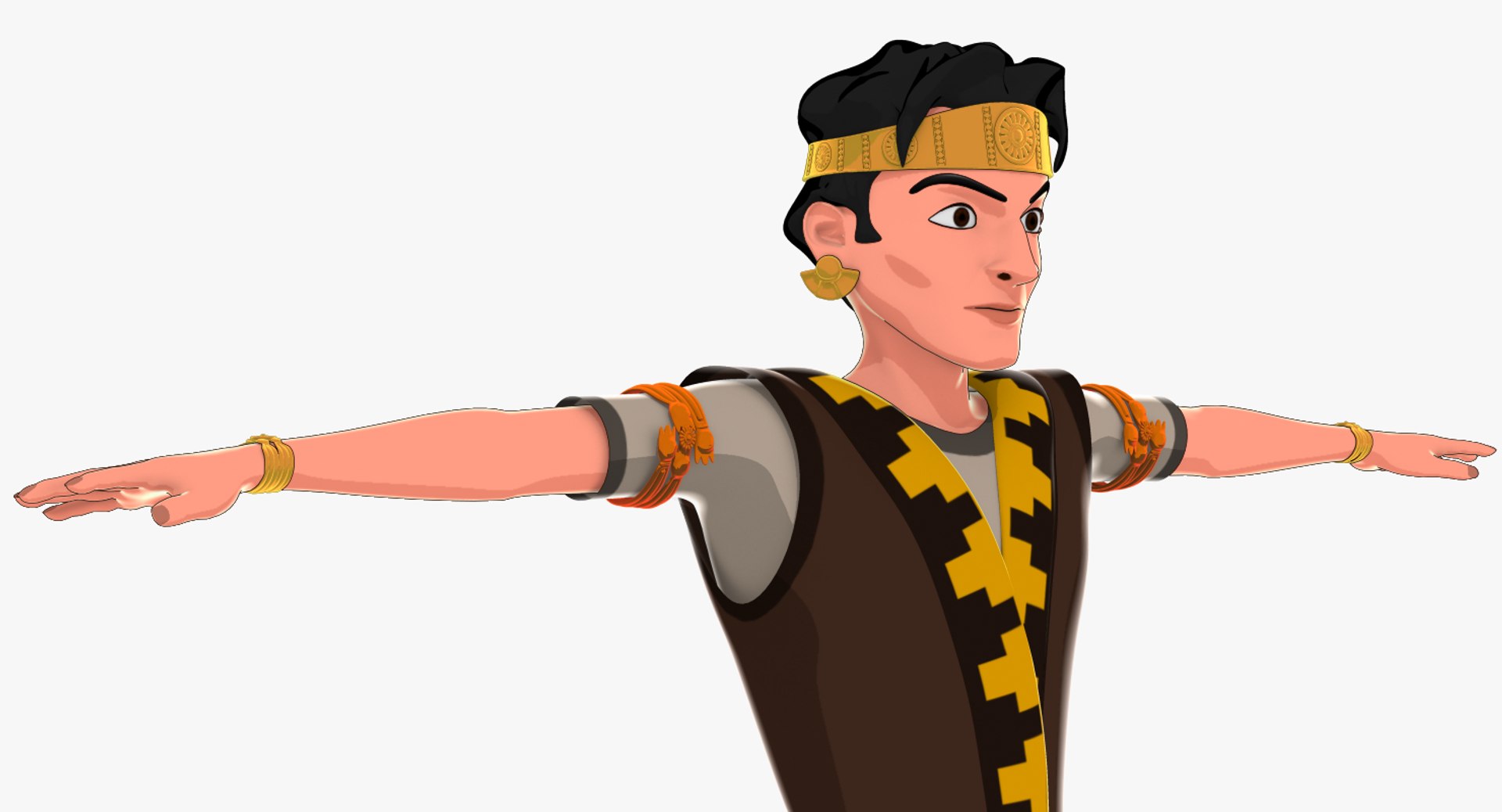 Fantasy Boy Rig - 3d Max
