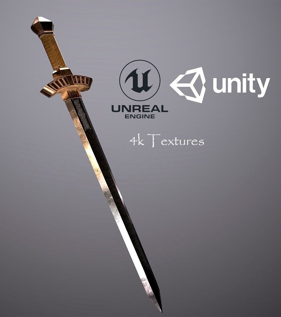 Sword Model - TurboSquid 1671582