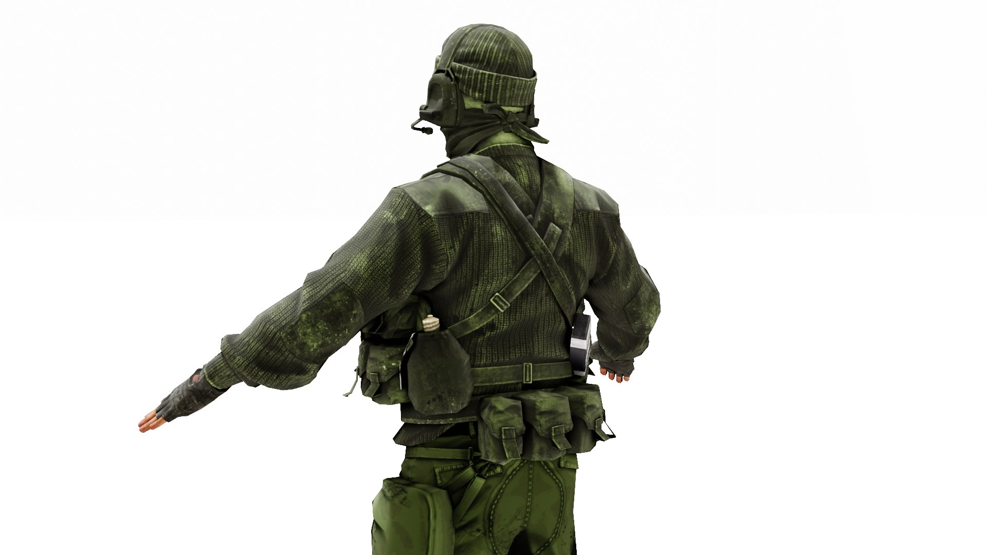 3D Model Soldier Character Armor - TurboSquid 1685682