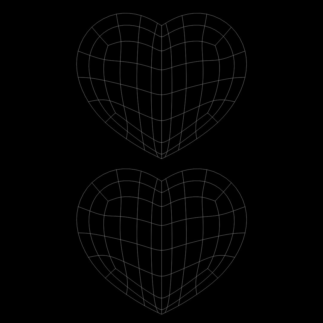 3D Heart Simple - TurboSquid 1374955