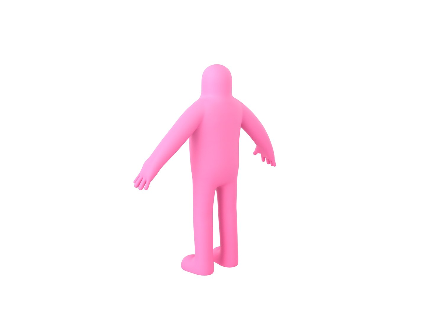 3D Character218 Pink Man - TurboSquid 2026757