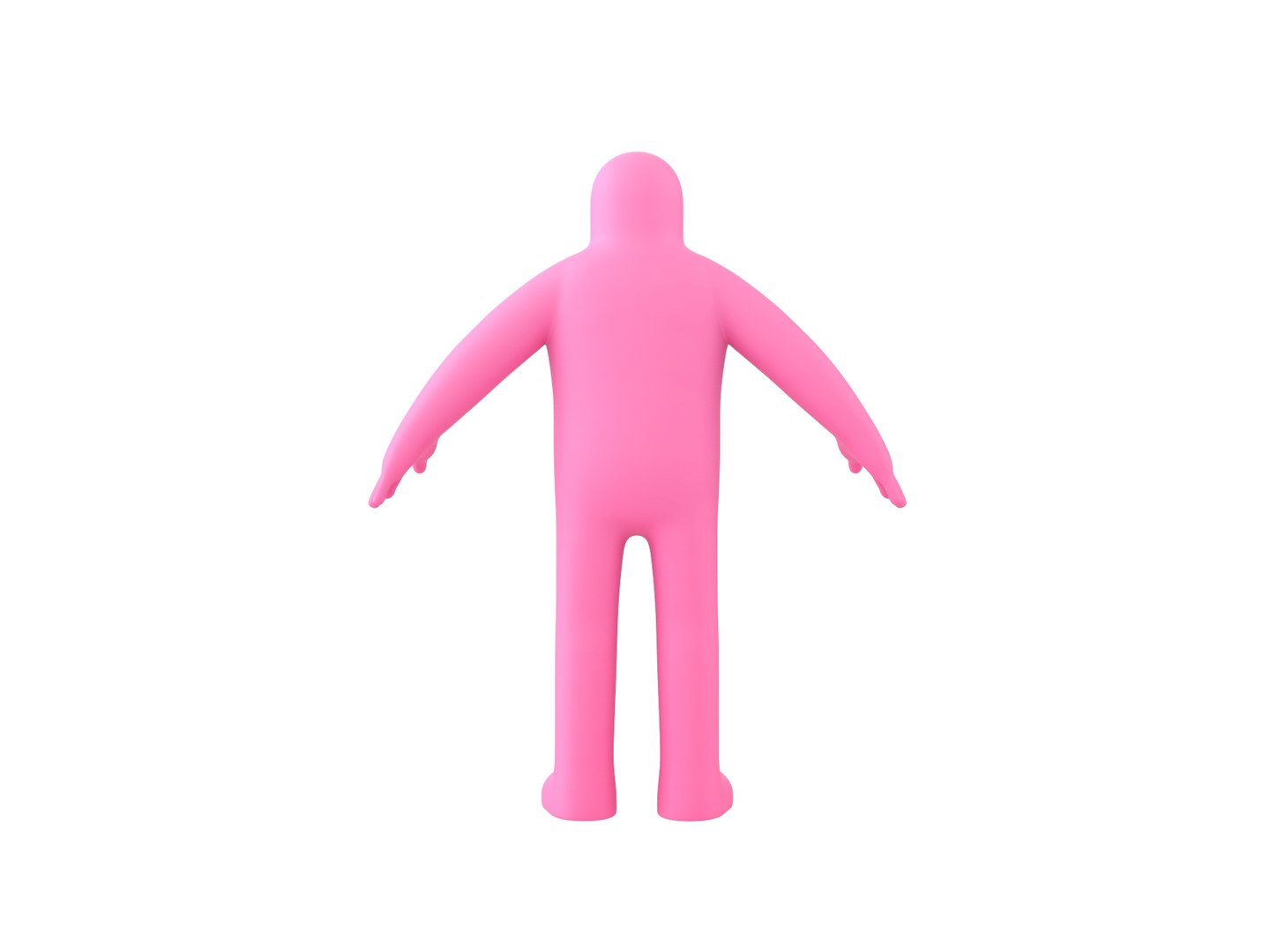 3D Character218 Pink Man - TurboSquid 2026757