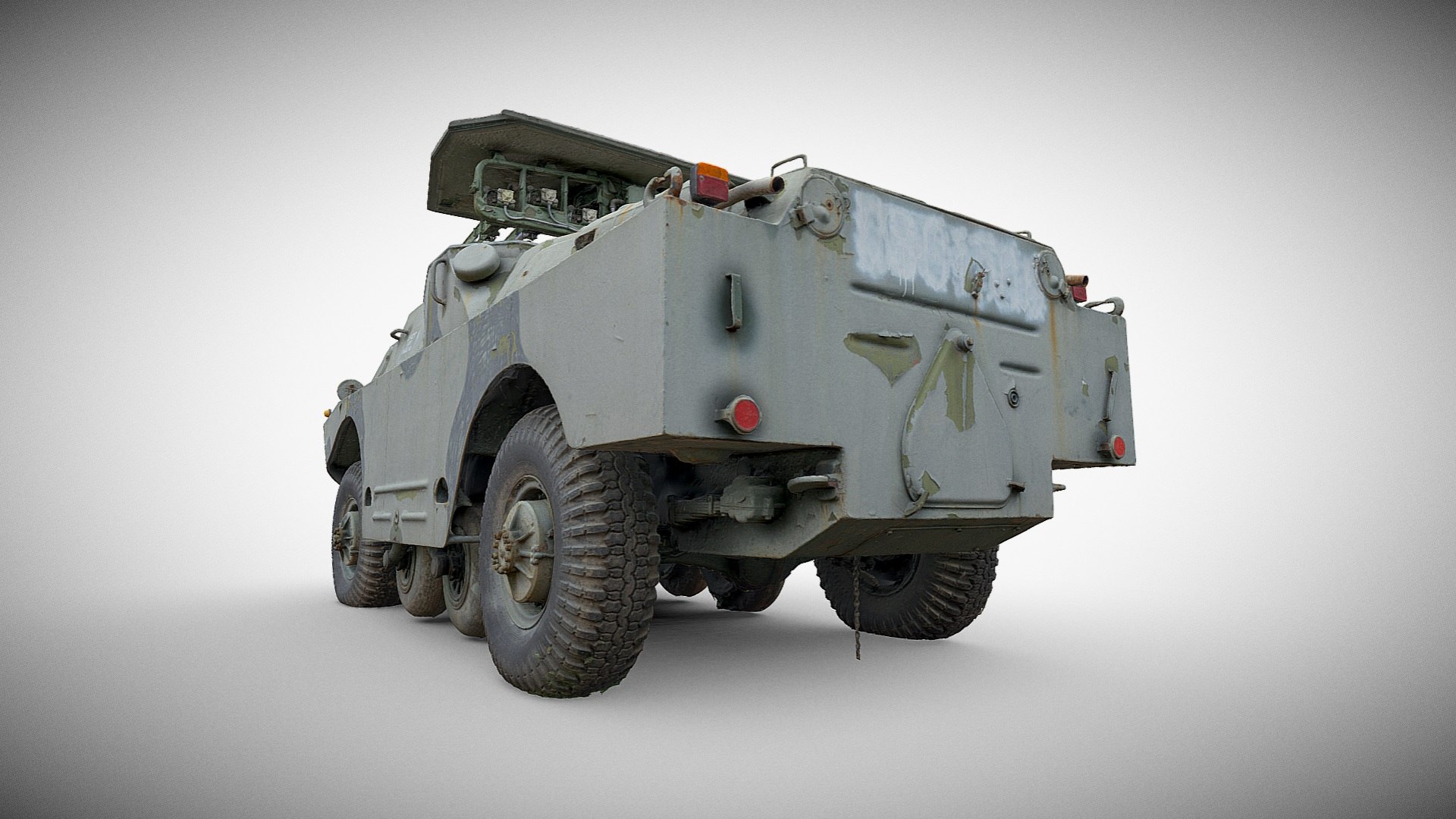 Tank Destroyer BRDM-2 9P133 3D Model - TurboSquid 2338395