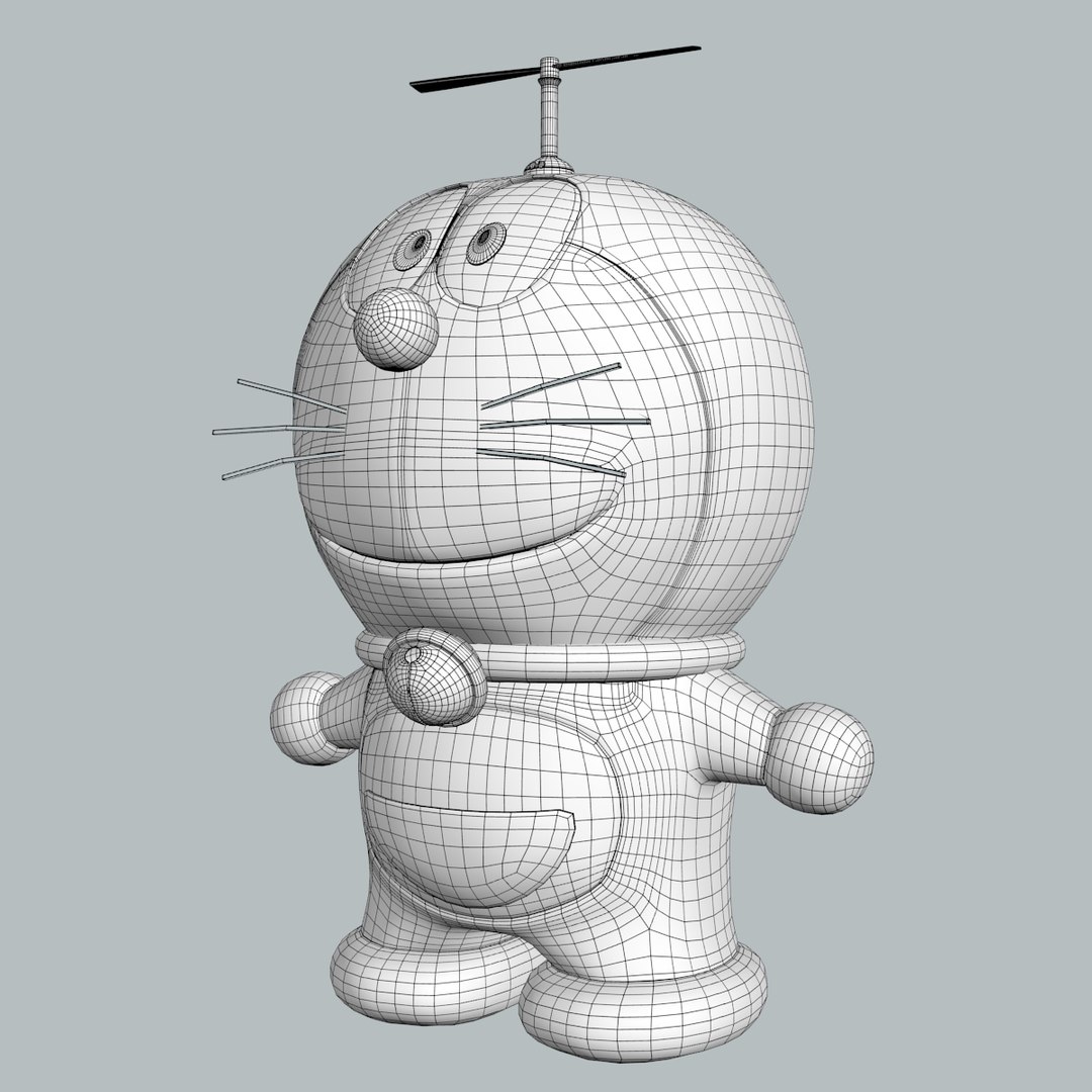 Doraemon Model | 1144390 | TurboSquid
