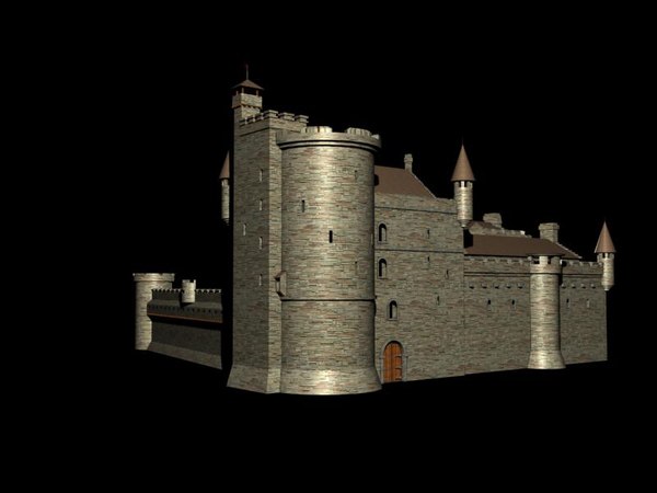 Castle 3D Models for Download | TurboSquid