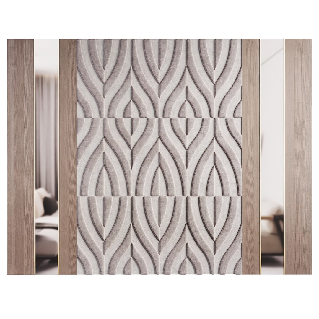 Decorative wall panel 3 2017 model - TurboSquid 1980457