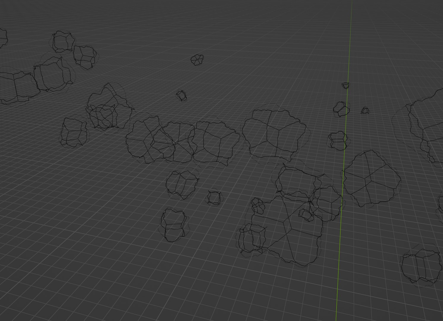 Asteroid Field - 50 Asteroids 3D Model - TurboSquid 1911389