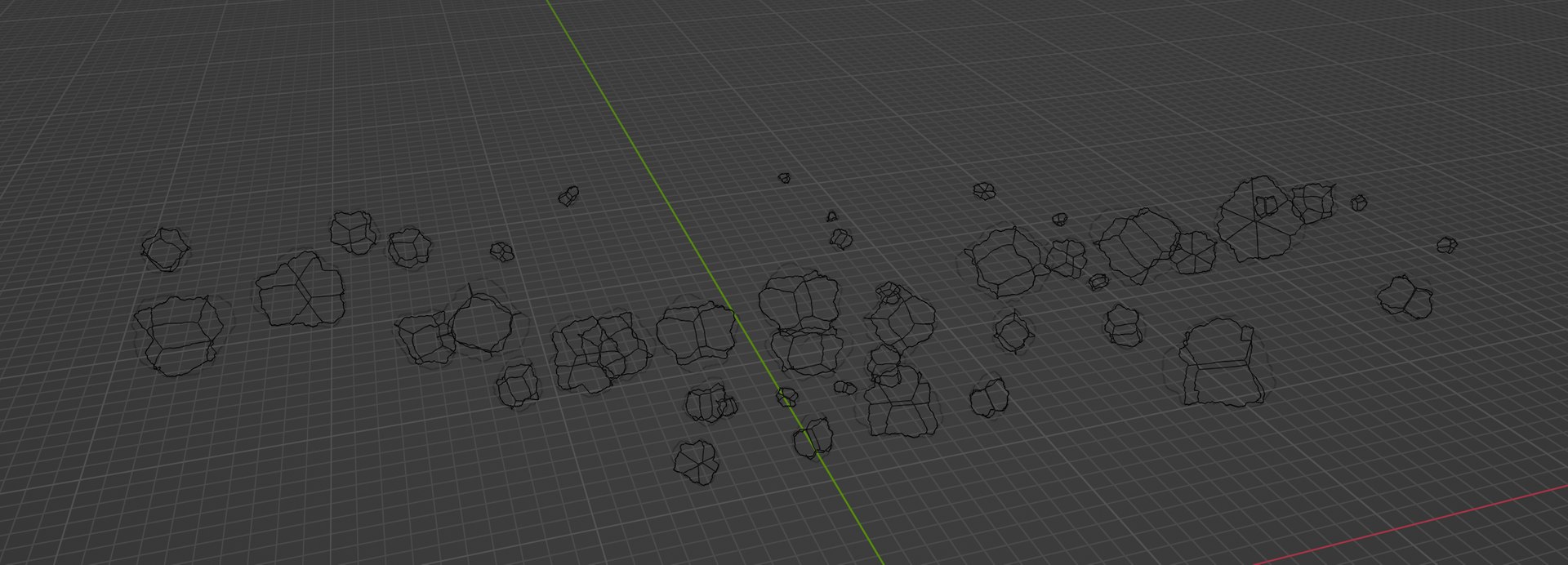 Asteroid Field - 50 Asteroids 3D Model - TurboSquid 1911389