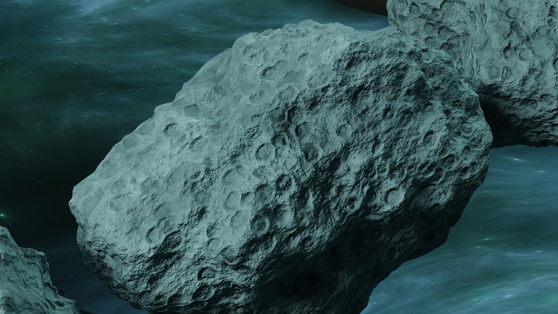 Asteroid Field - 50 Asteroids 3D Model - TurboSquid 1911389