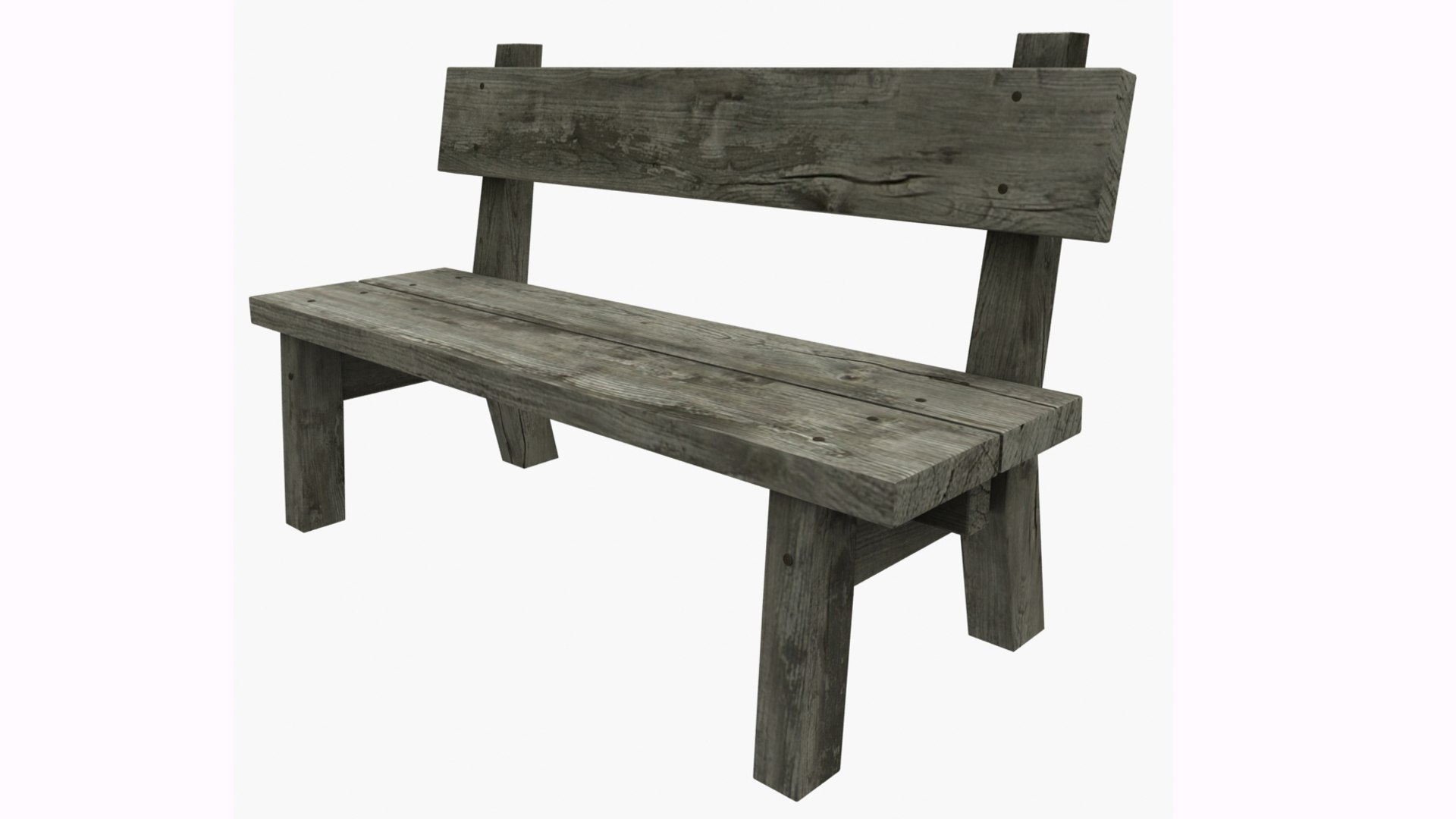Street Bench 3 In 1 Collection 3D Model - TurboSquid 2278555