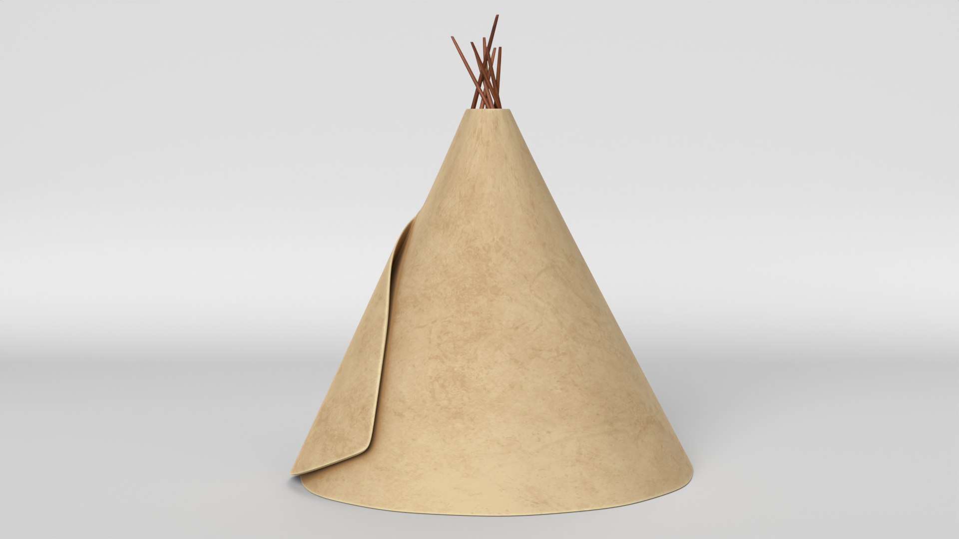 3D Teepee - TurboSquid 2279583