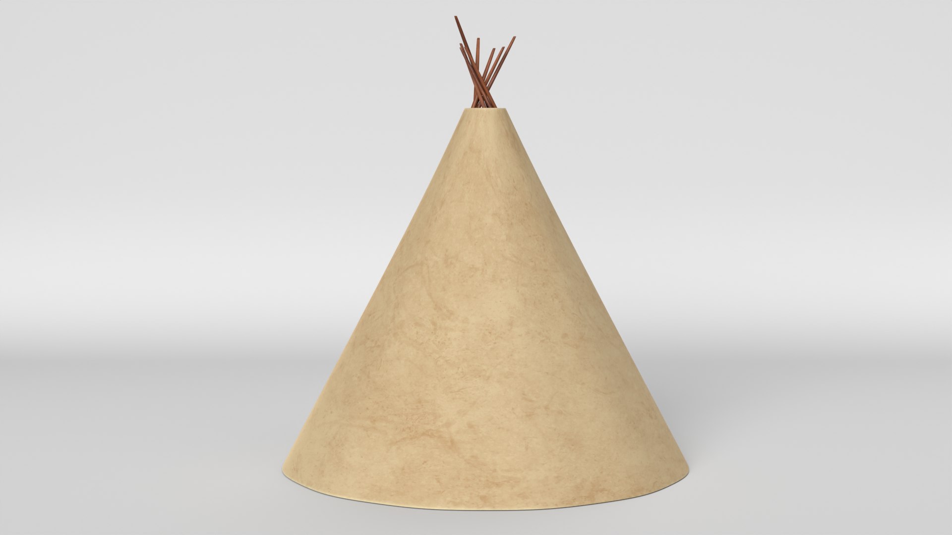 3D Teepee - TurboSquid 2279583