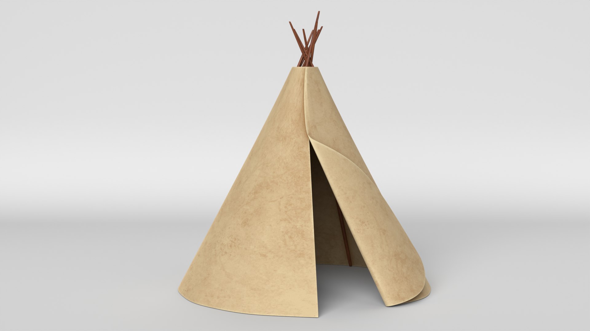 3D Teepee - TurboSquid 2279583