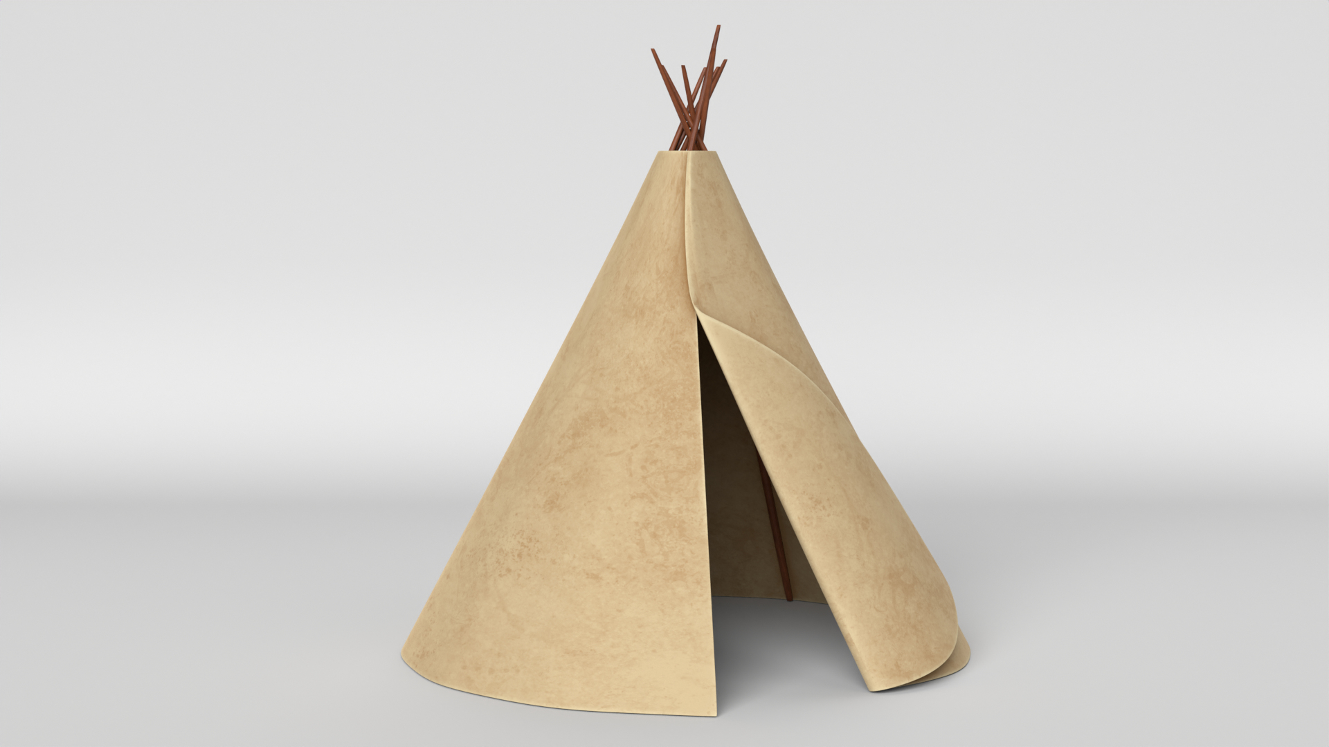 3D Teepee - TurboSquid 2279583