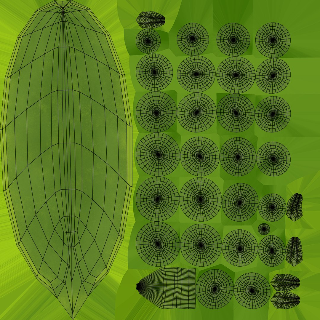 Pea Pod Model - TurboSquid 1578499