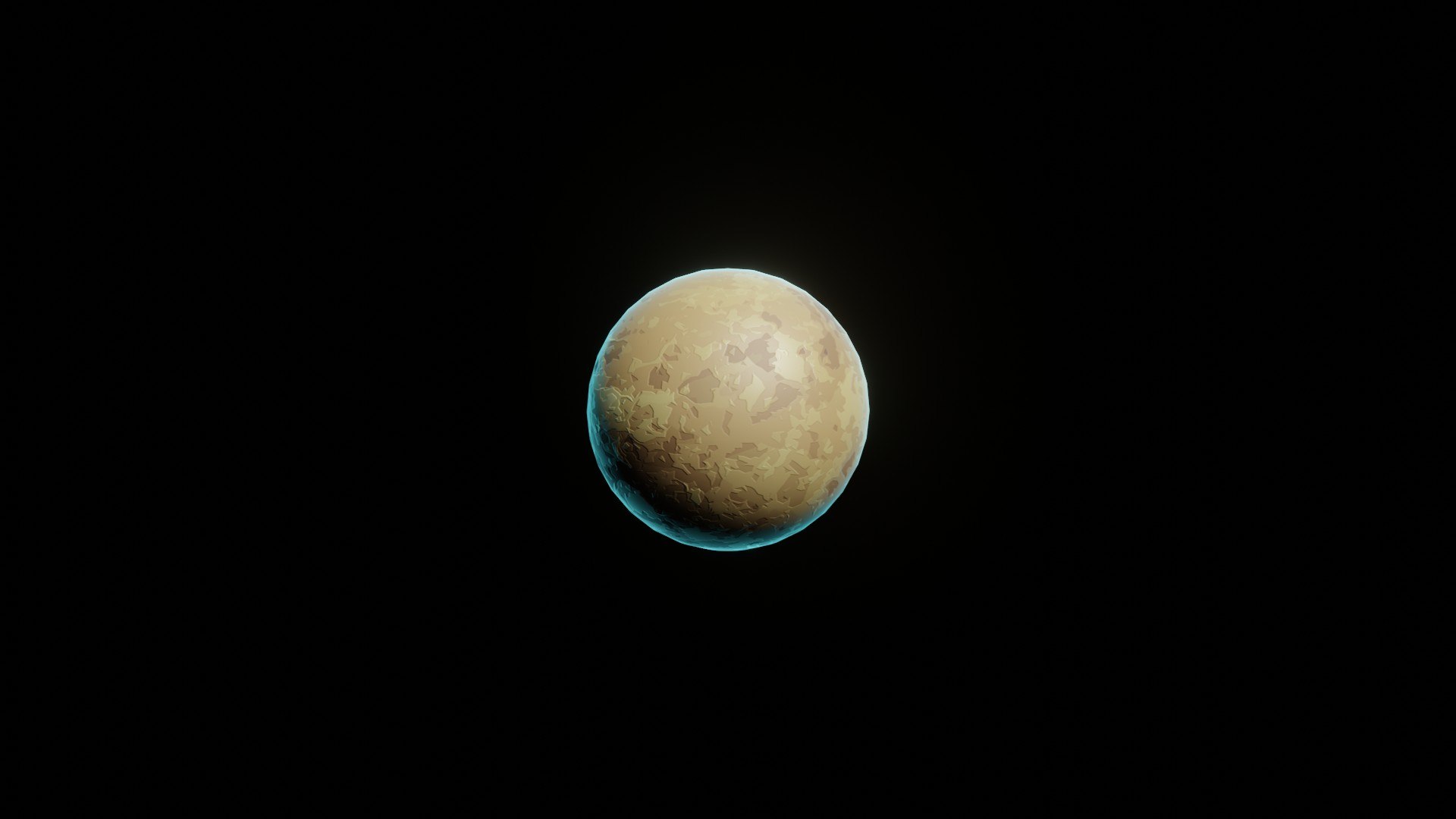 3D Stylized Planet Venus 3D Model 2k 4k 8k Textures - TurboSquid 2128171
