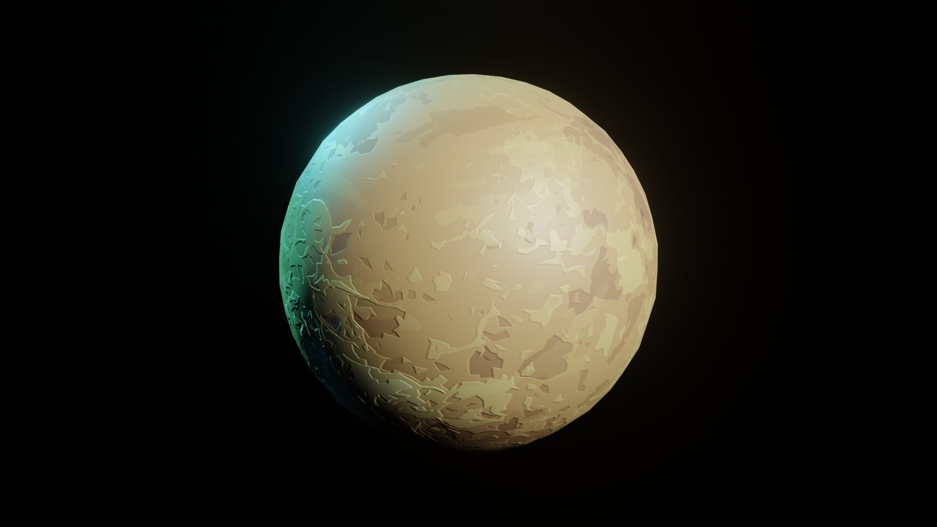 3D Stylized Planet Venus 3D Model 2k 4k 8k Textures - TurboSquid 2128171