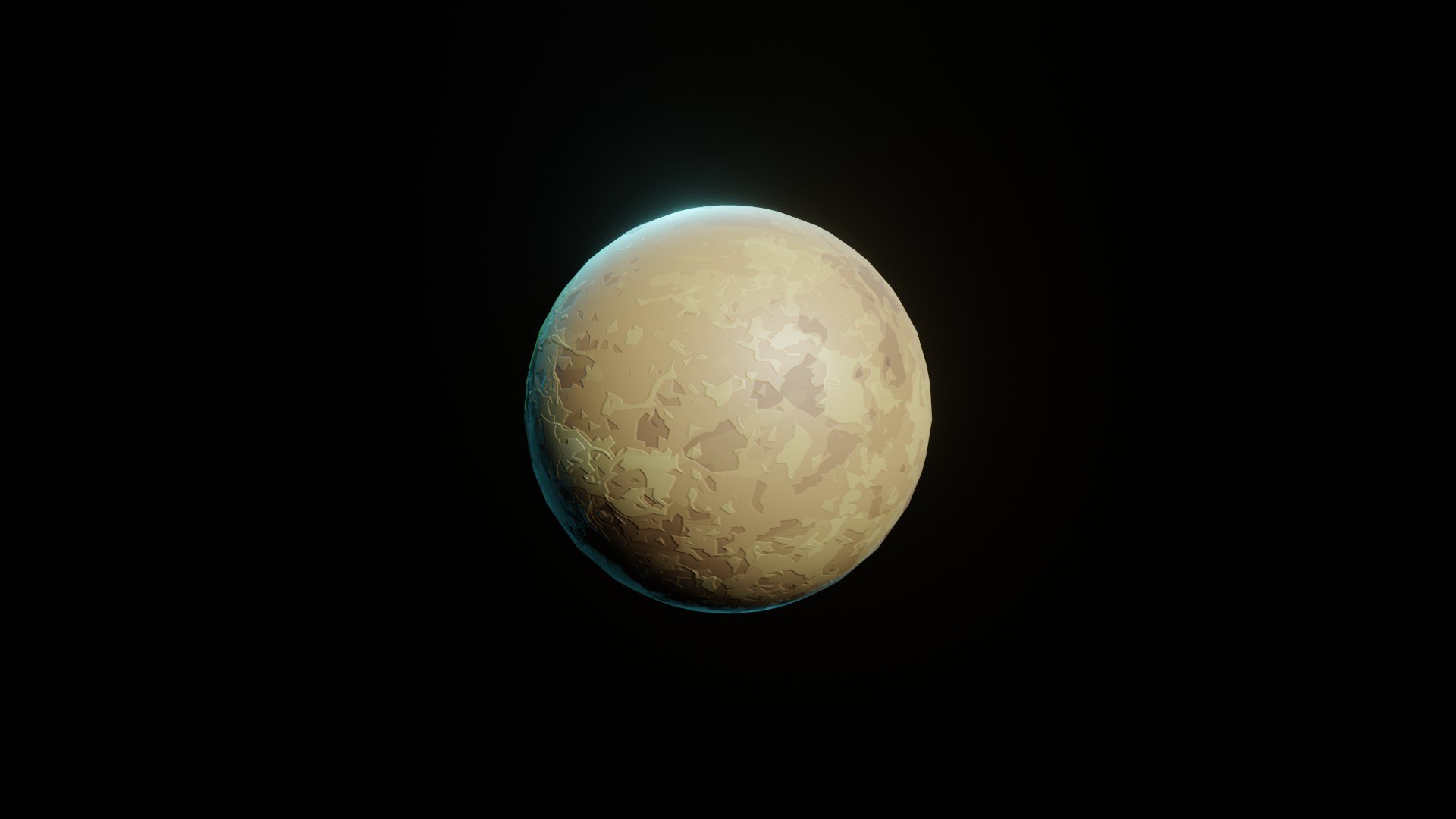 3D Stylized Planet Venus 3D Model 2k 4k 8k Textures - TurboSquid 2128171
