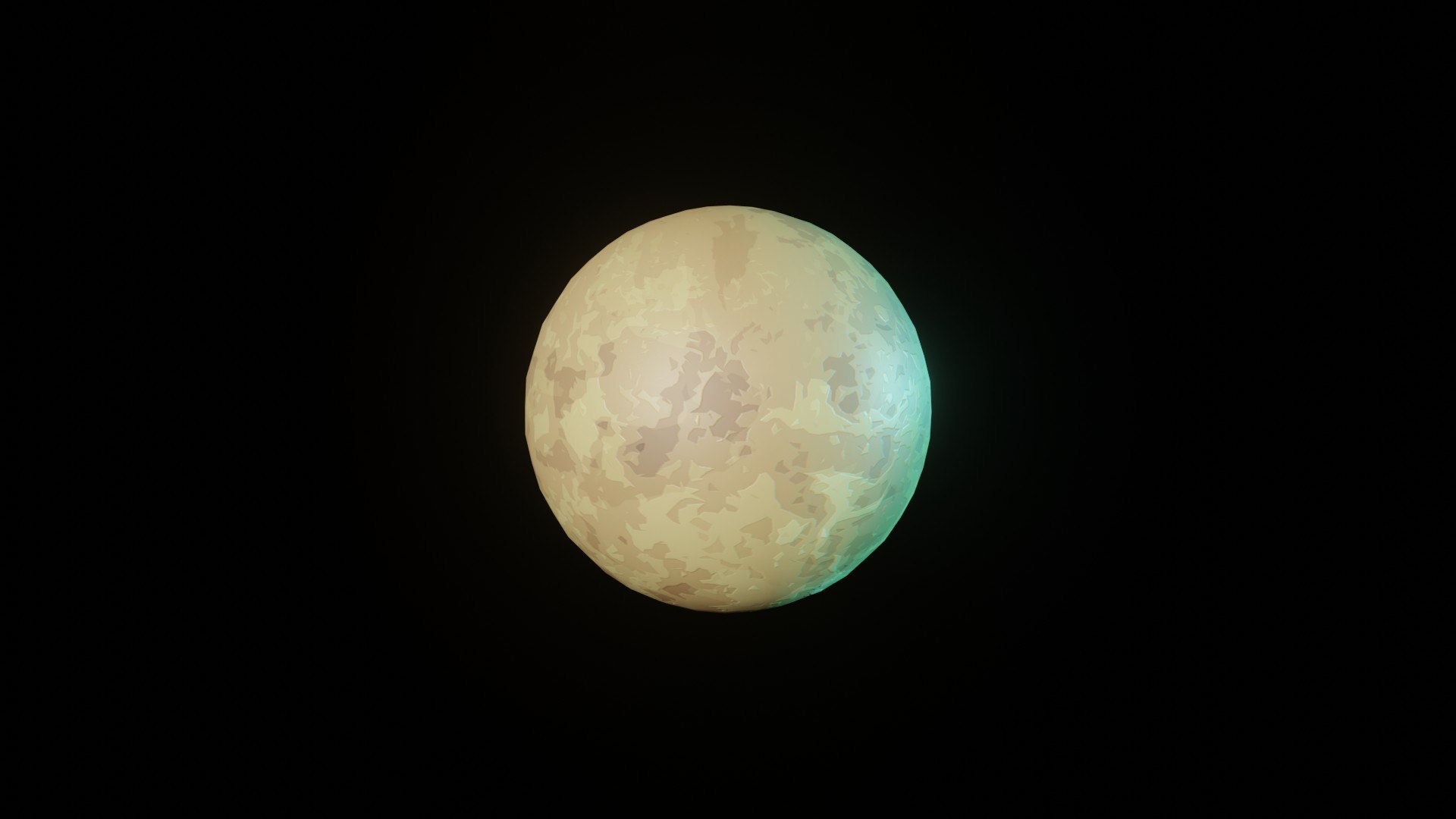 3D Stylized Planet Venus 3D Model 2k 4k 8k Textures - TurboSquid 2128171