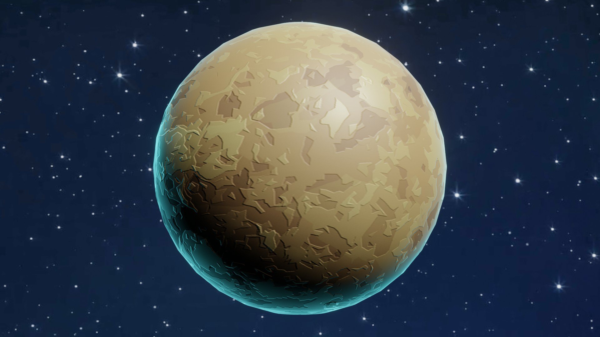 3D Stylized Planet Venus 3D Model 2k 4k 8k Textures - TurboSquid 2128171