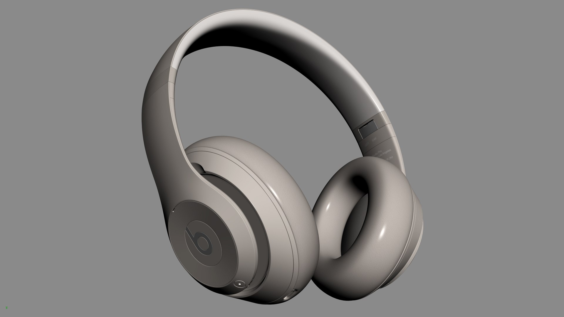 Beats Studio Pro Wireless Headphones Black 3D Model - TurboSquid 2129752