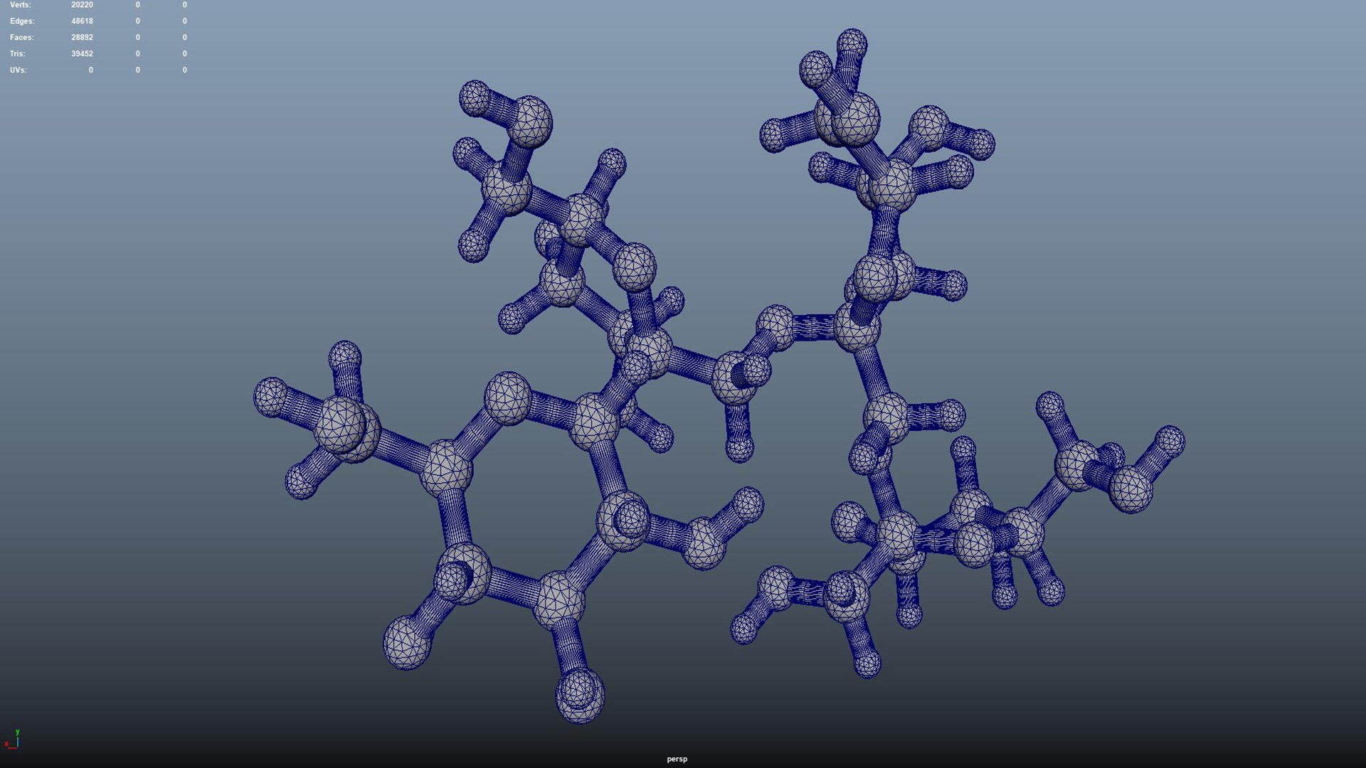 3D Inulin Structure - TurboSquid 2210548