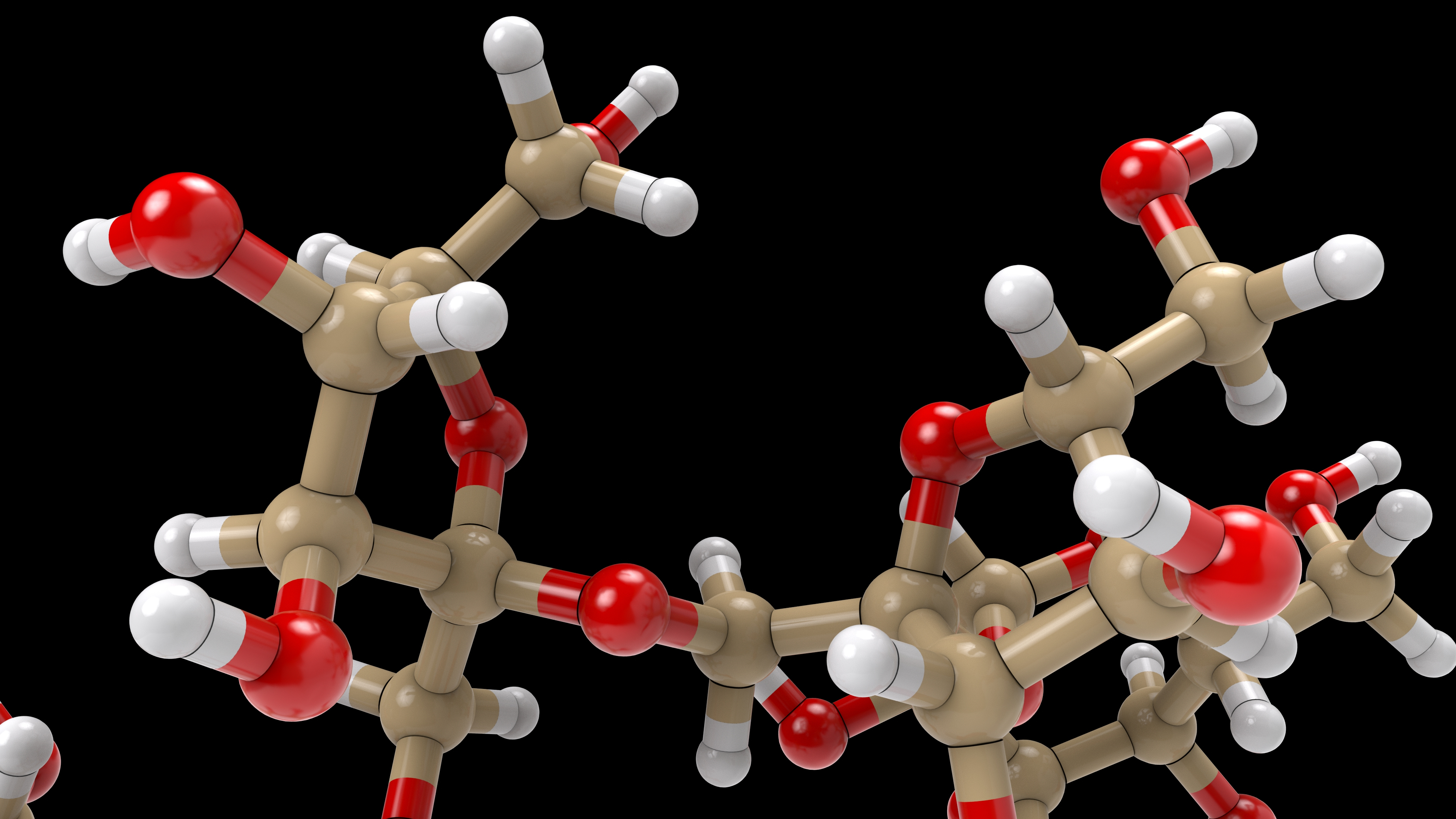 modelo 3d estructura de inulina - TurboSquid 2210548