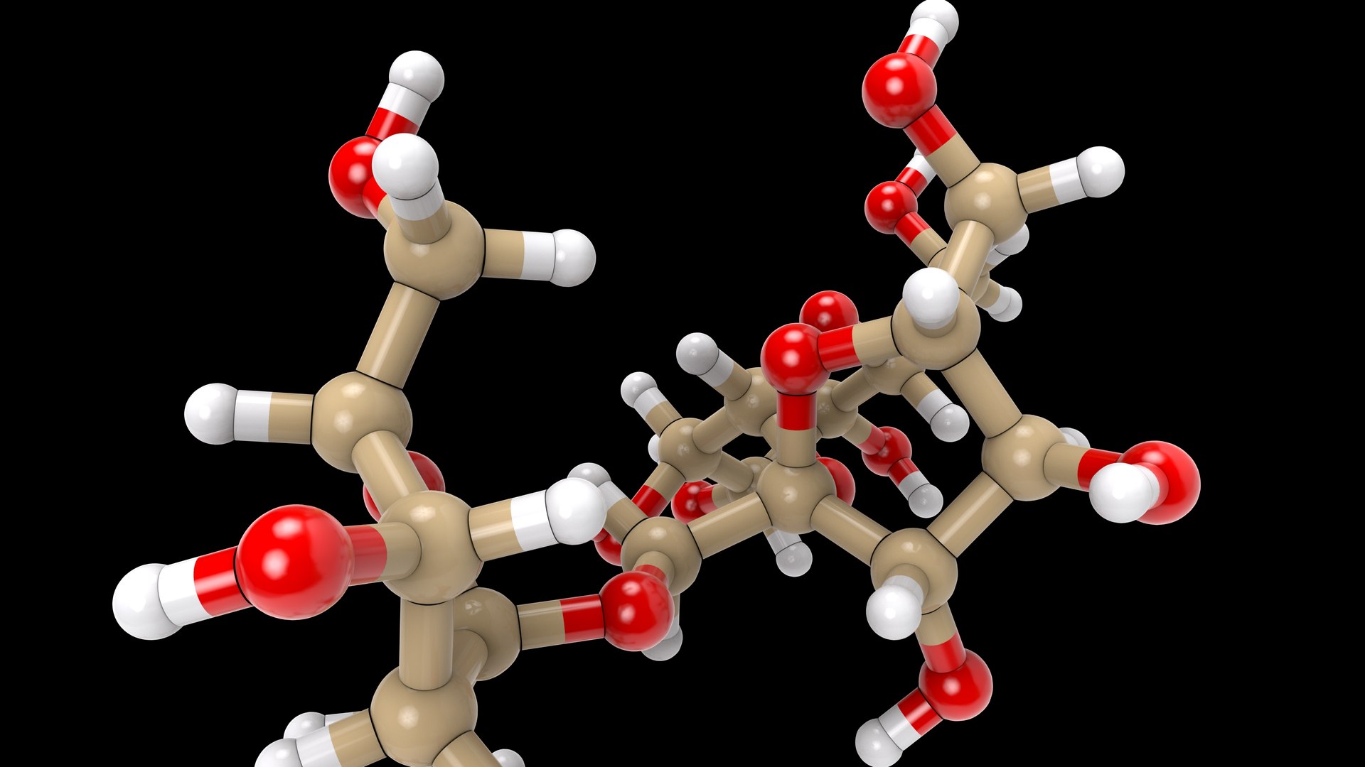 3D Inulin Structure - TurboSquid 2210548