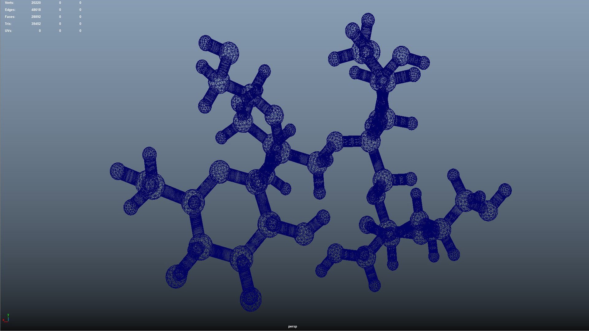 3D Inulin Structure - TurboSquid 2210548