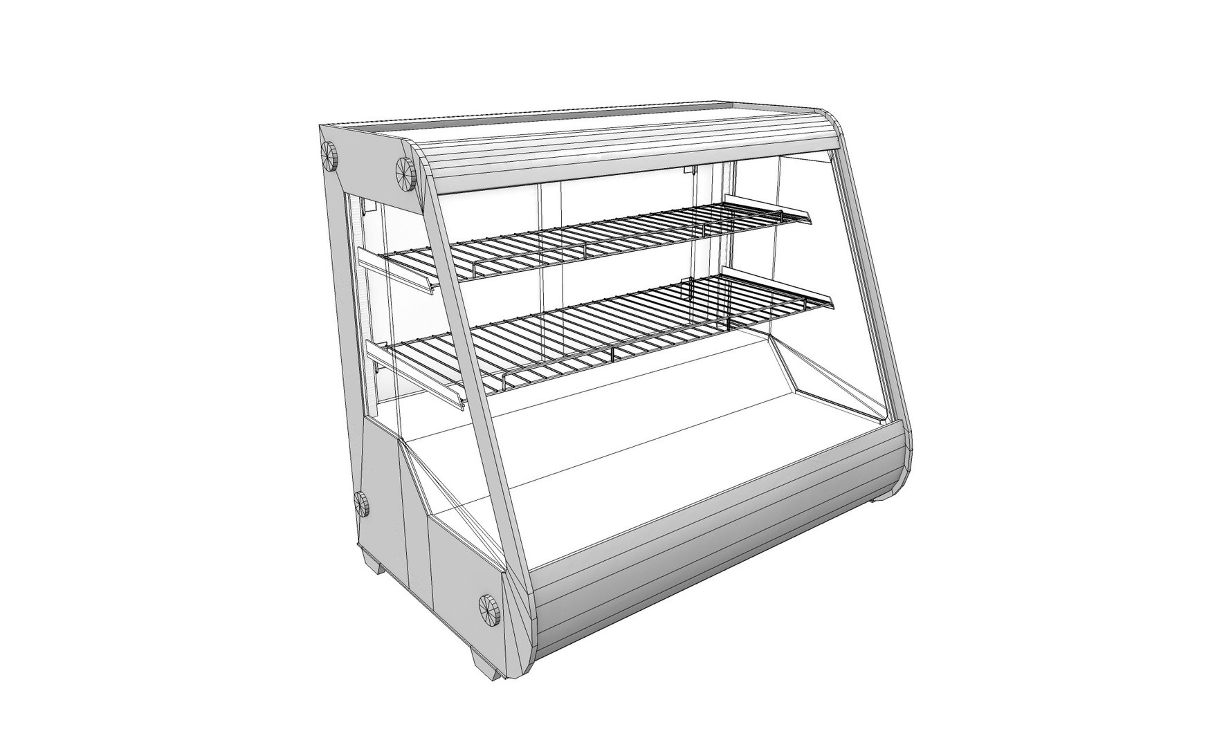 3D Showcase Cooler Model - TurboSquid 1450291