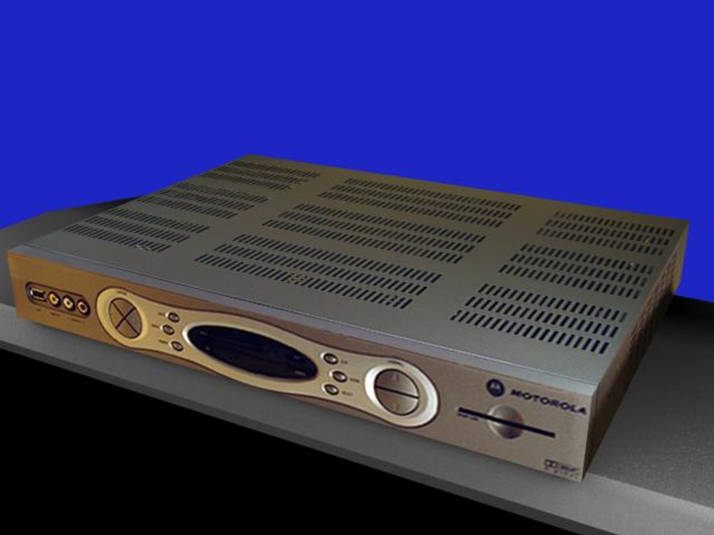 Hdtv Digital Box Tv 3d Max