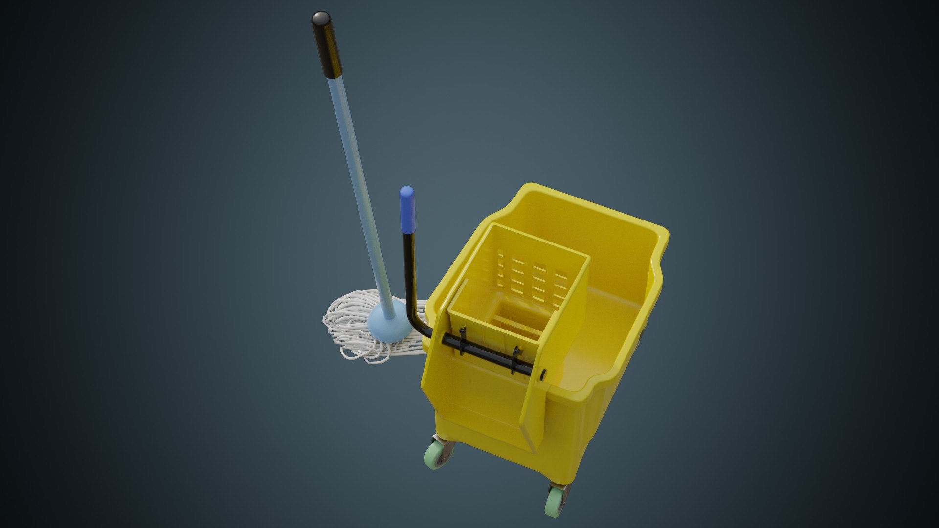 Mop Wringer 2 Basic 3D Model - TurboSquid 2078834