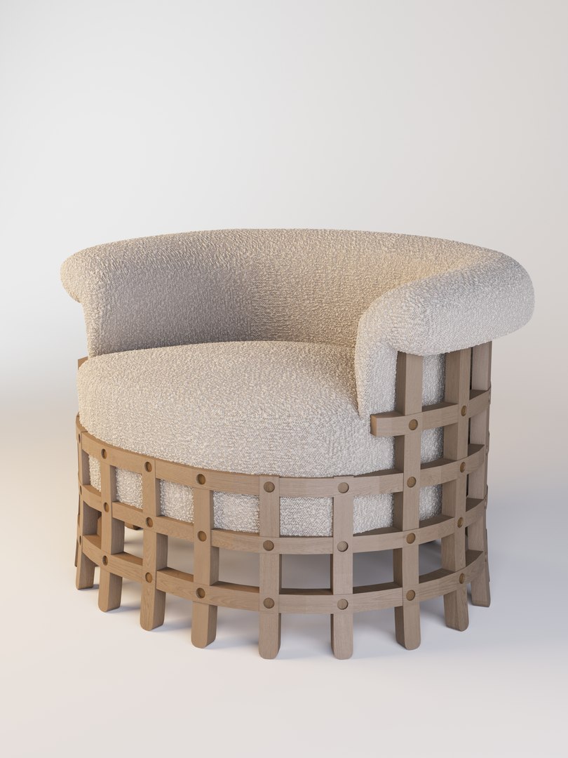 3D Model Cage Chair - TurboSquid 2154385