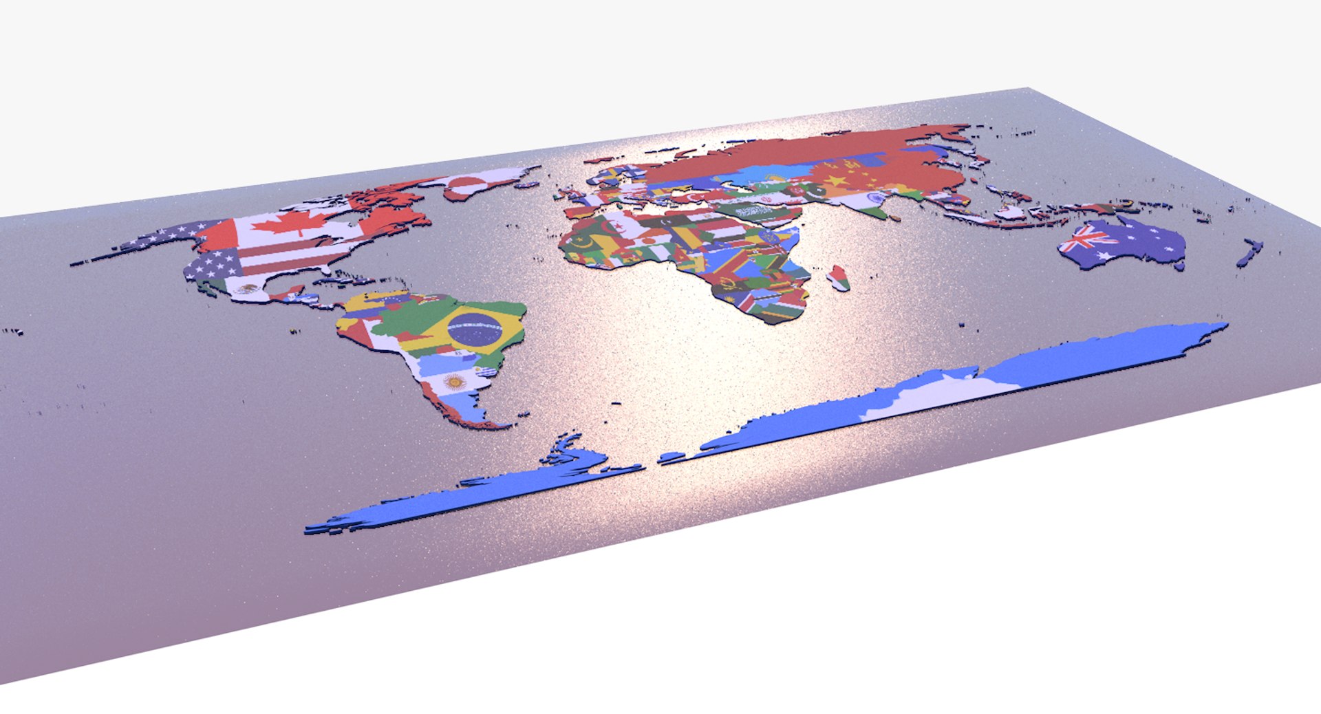 Political World 3D Model - TurboSquid 1420255