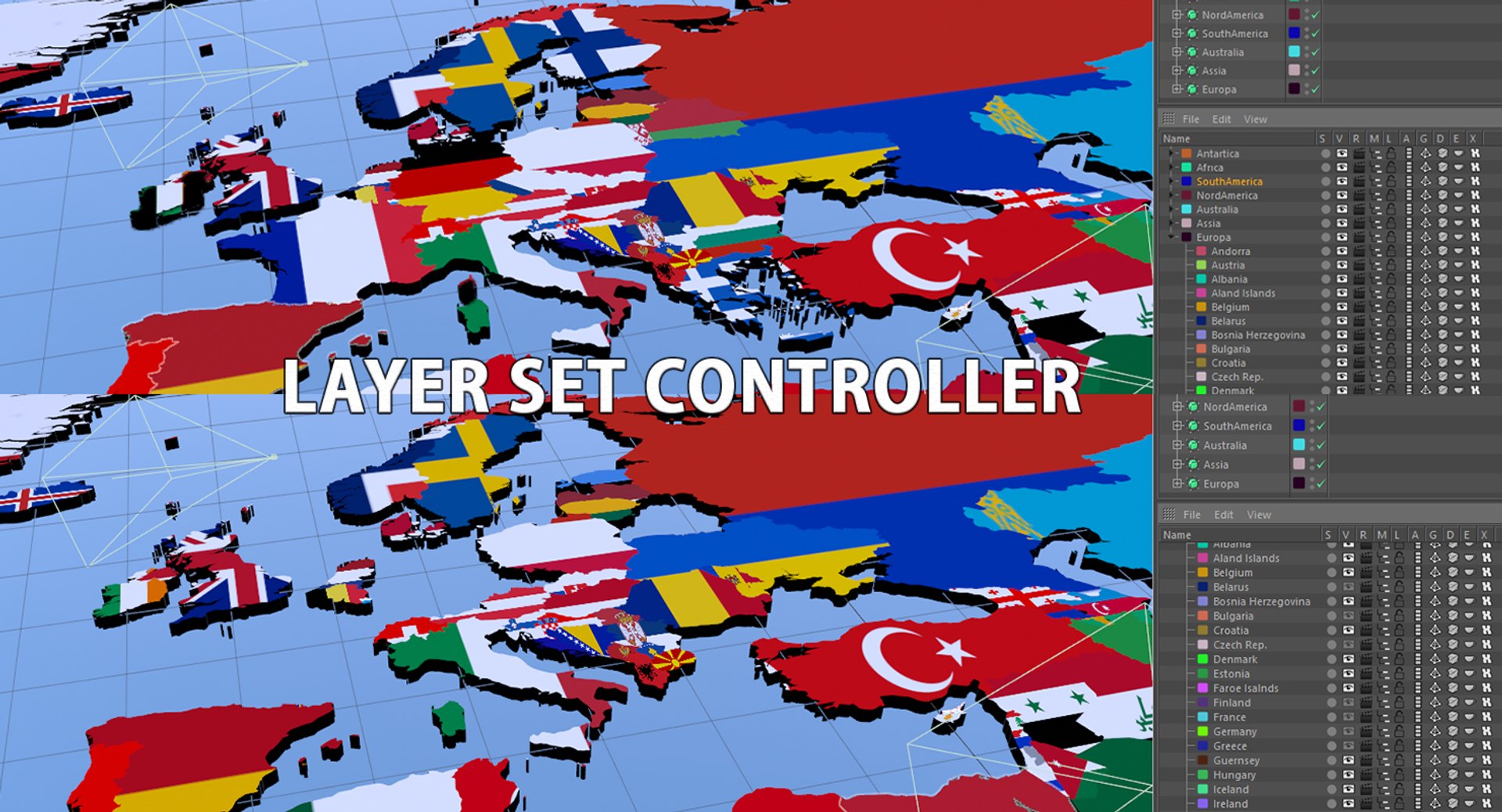 Political World 3D Model - TurboSquid 1420255