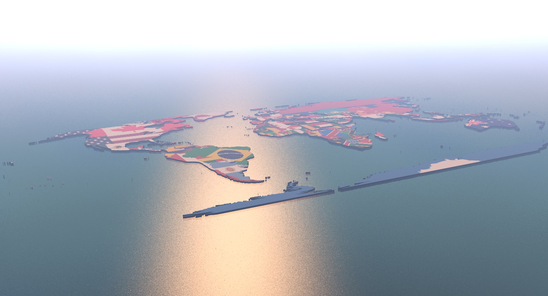 Political World 3D Model - TurboSquid 1420255