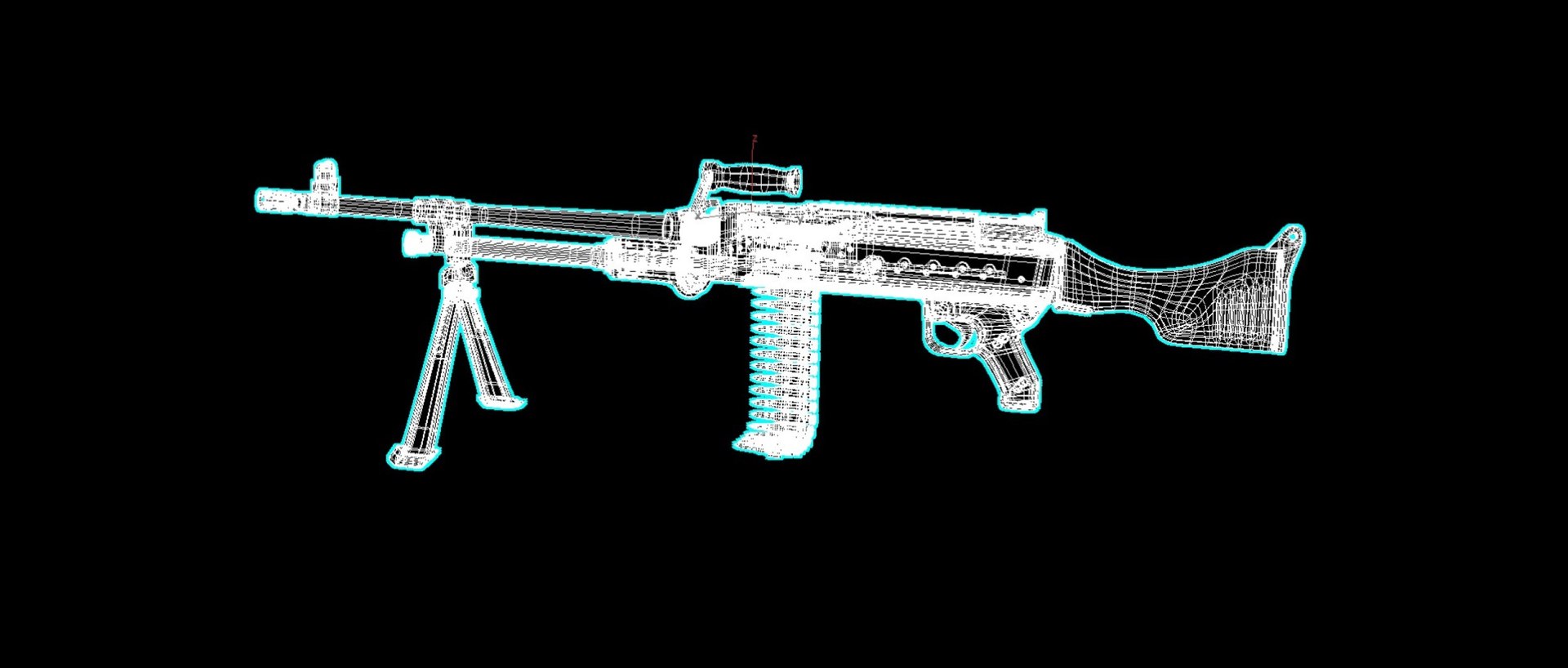 MAG 58 Machine Gun 3D - TurboSquid 2028213