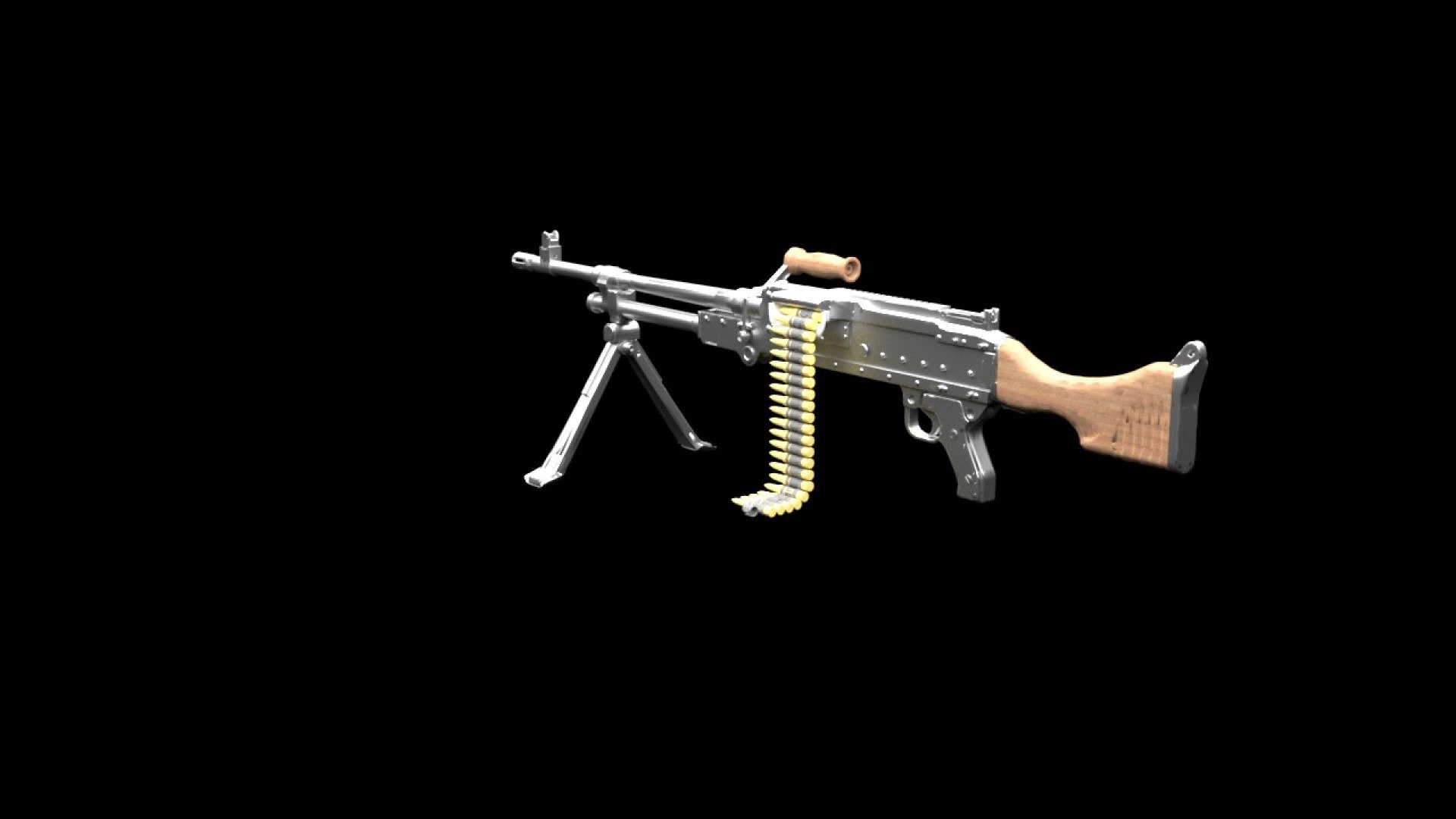 MAG 58 Machine Gun 3D - TurboSquid 2028213