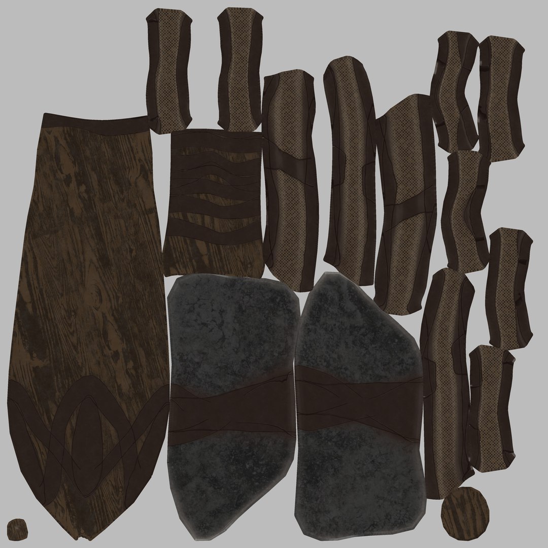 3D Caveman Weapon Collection - TurboSquid 2383561