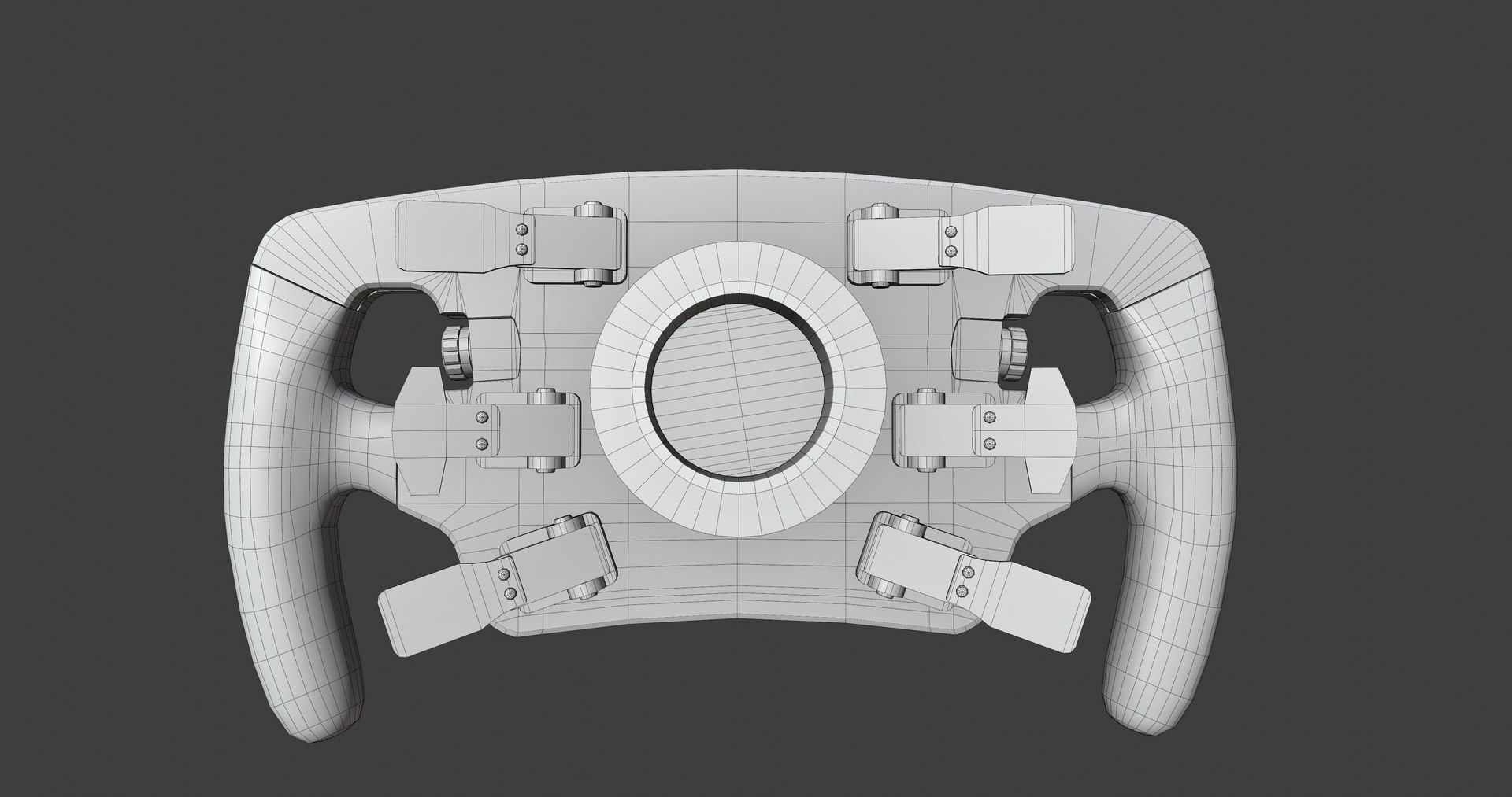 3D Racing Steering Wheel 4K PBR Model - TurboSquid 2357589