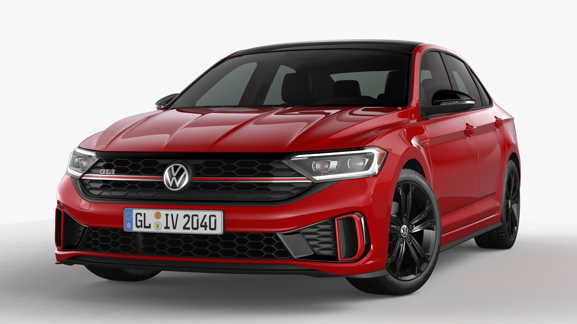 3D Volkswagen Jetta GLI 2022 Model - TurboSquid 2034325