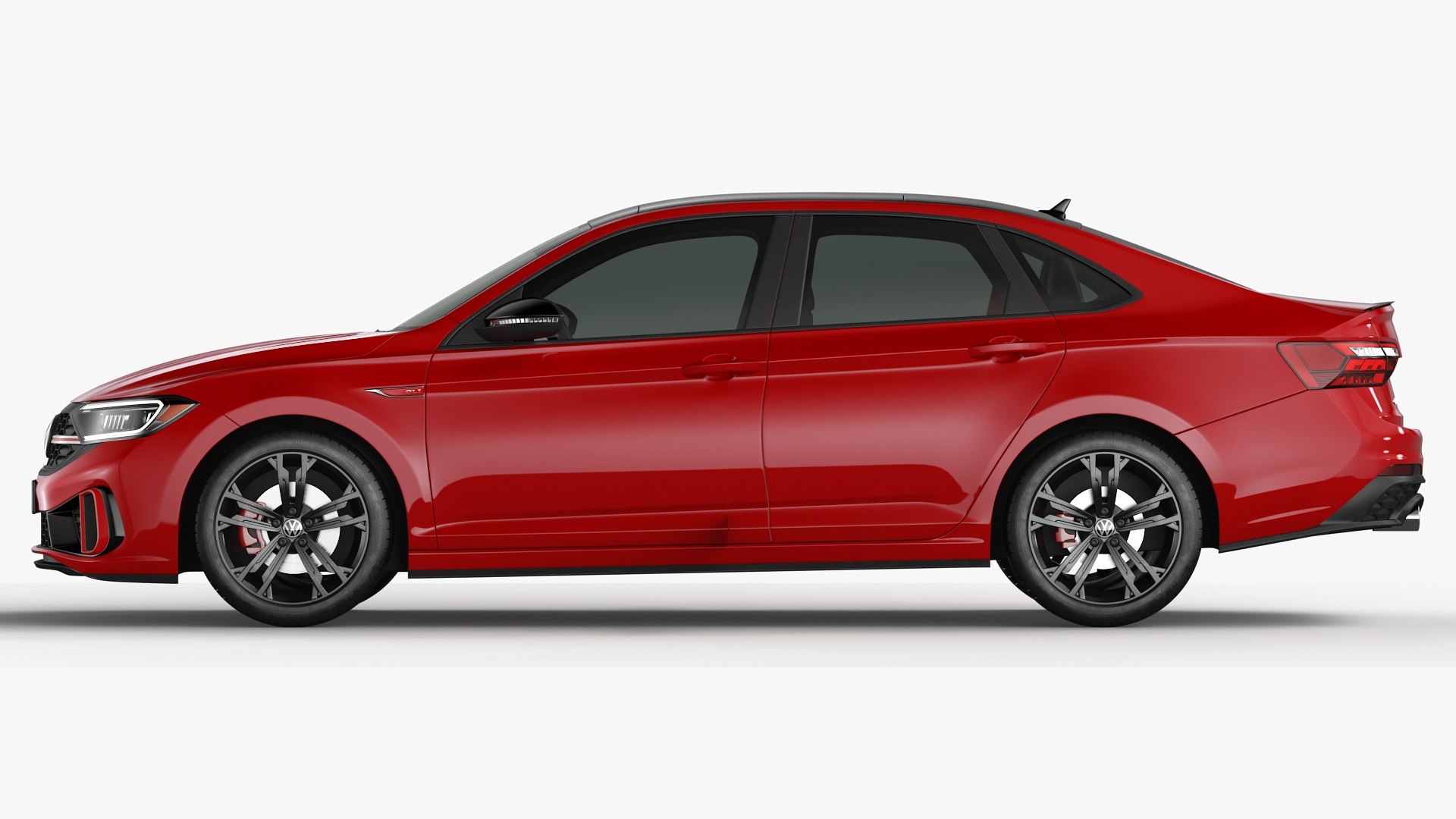3D Volkswagen Jetta GLI 2022 Model - TurboSquid 2034325