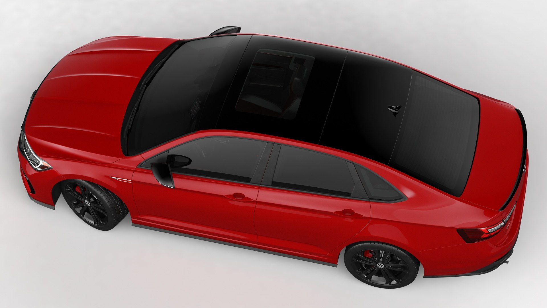 3D Volkswagen Jetta GLI 2022 Model - TurboSquid 2034325