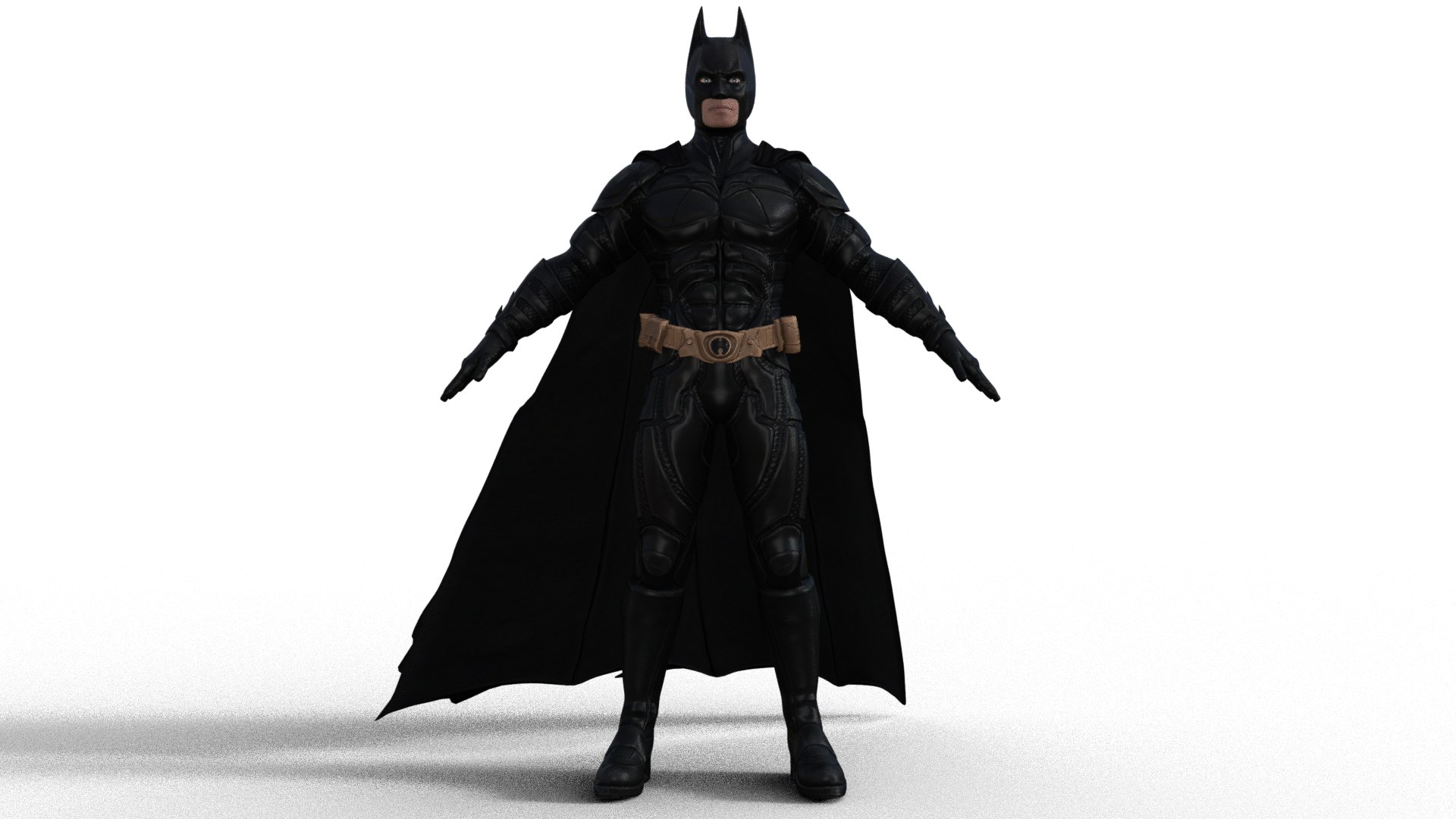 Modelo 3d Batman Rigged Turbosquid 2010495
