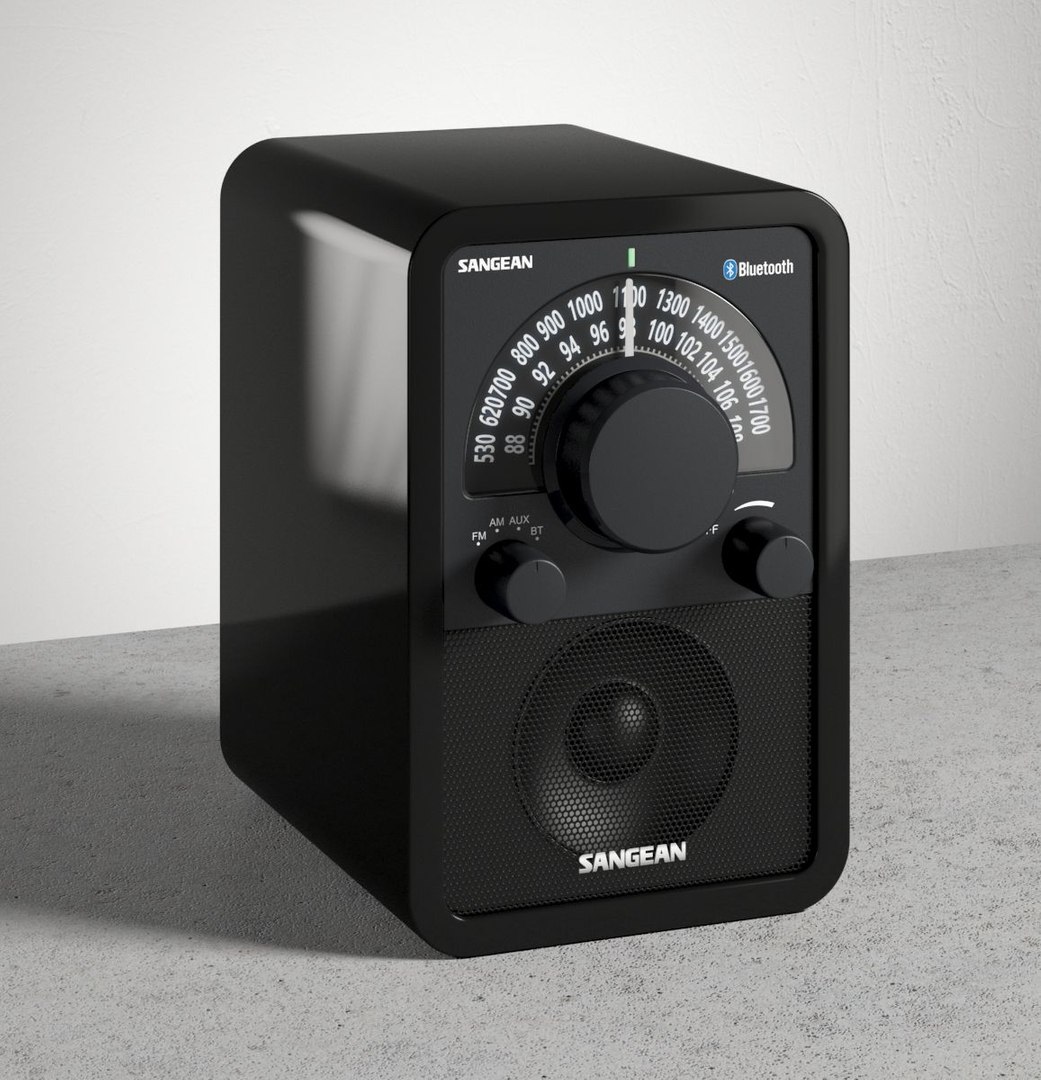 Sangean Wr-15 Bt 3D - TurboSquid 1226092